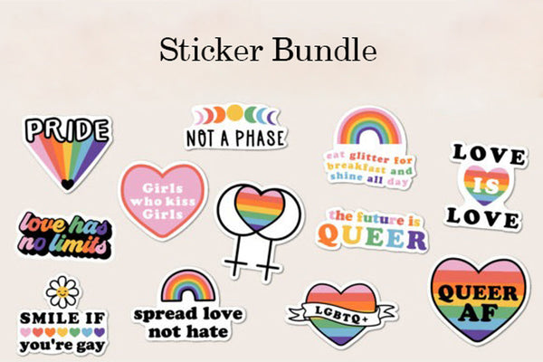 Pride Sticker Bundle (35 Stickers) - MYPRIDESHOP